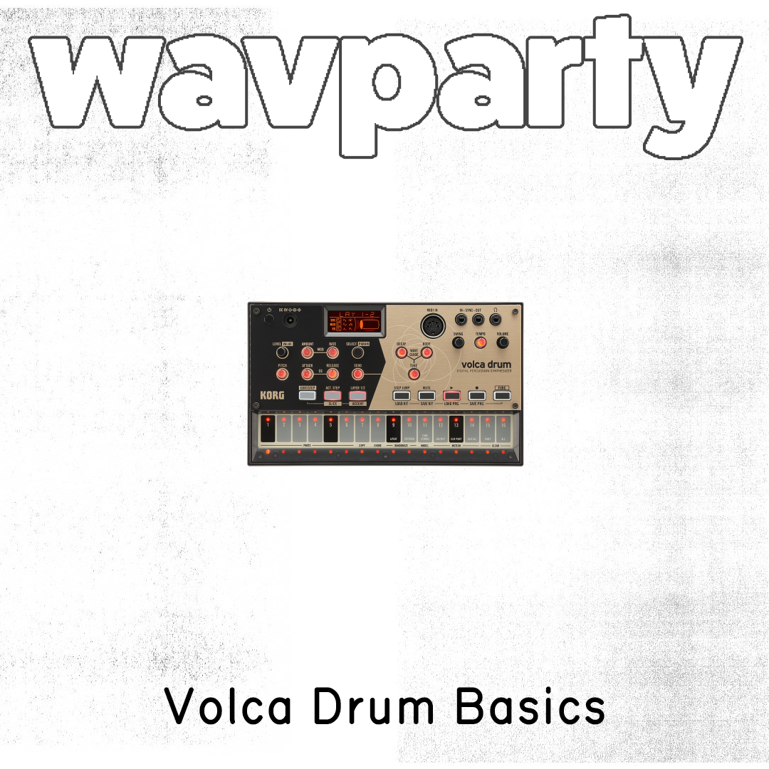 Volca Drum Basics sample pack | Wavparty